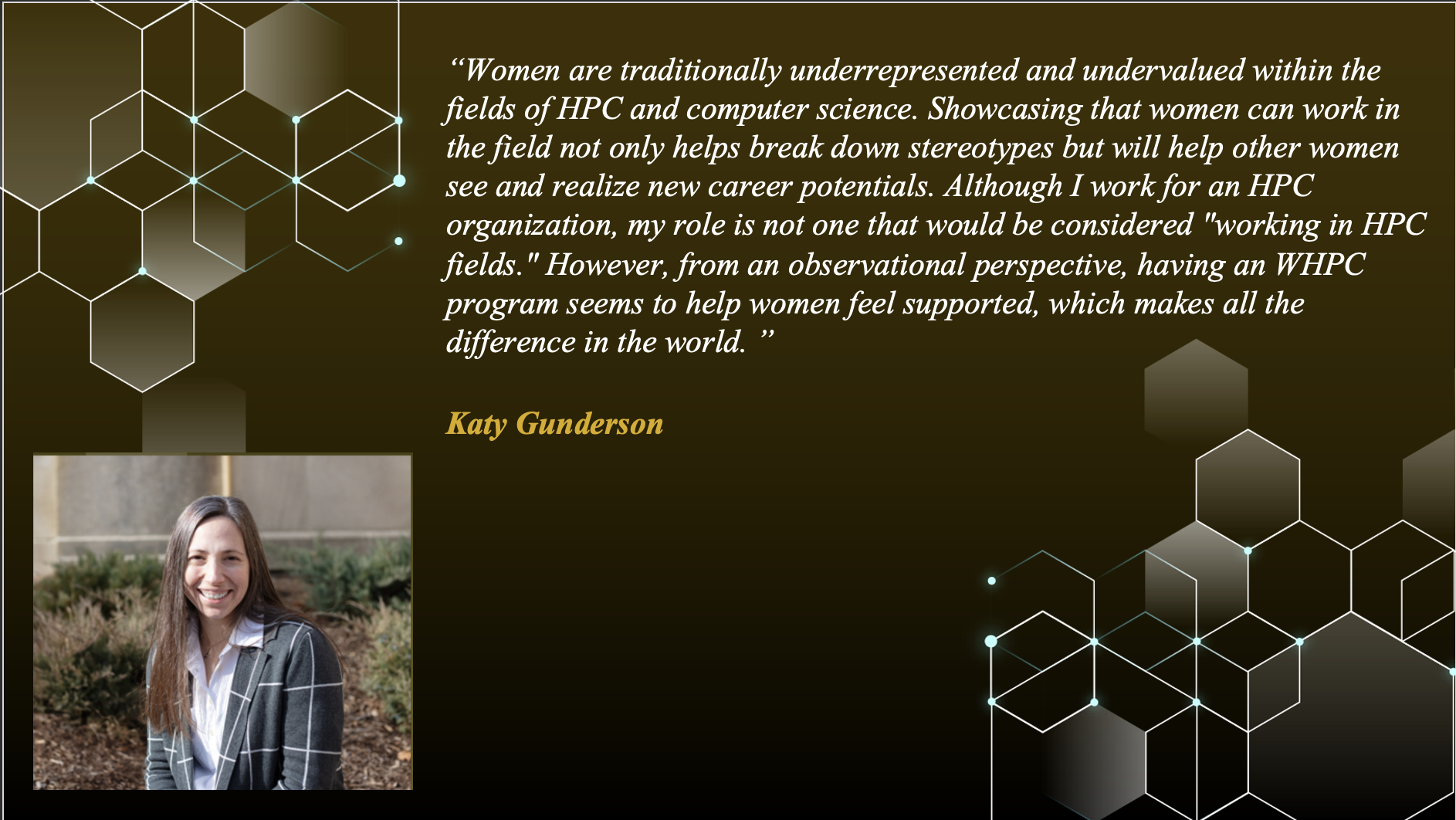 RCAC - Women In HPC RCAC - Women In HPC